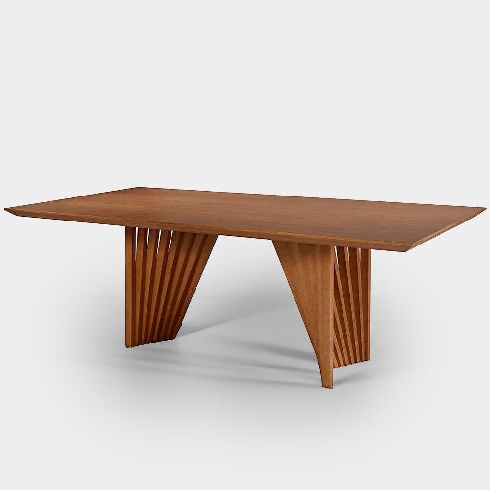 Mesa Retangular Madeira Maciça Titano | MadeiraMadeira