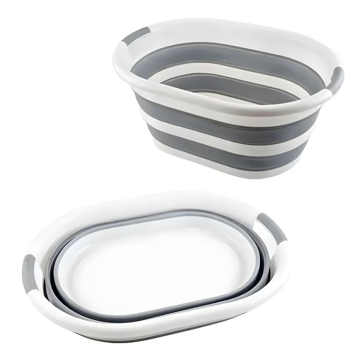 Cesto de Silicone Retrátil Multiuso 26 Litros - Praticidade e ...
