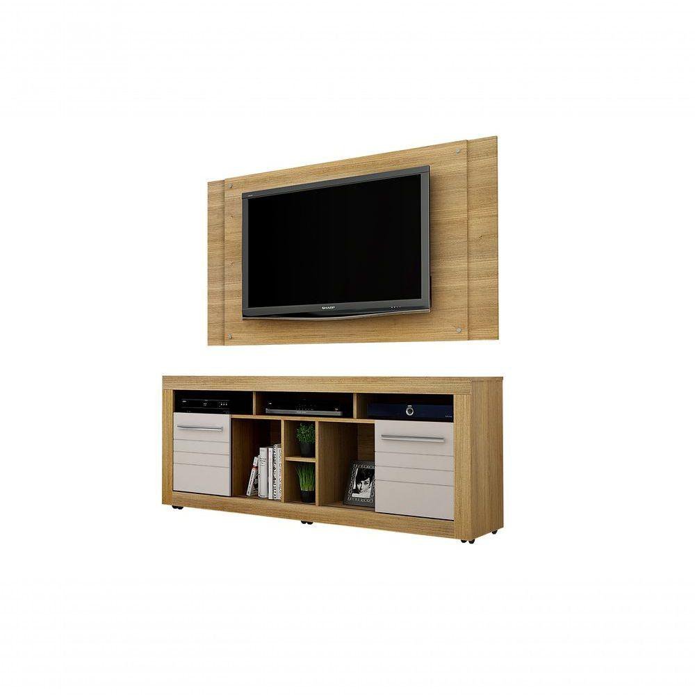 Rack Com Painel Firenze Para Tv Ate 50 Polegadas Valdemoveis ...