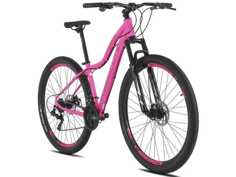Bicicleta Aro 29 Mtb Rosa Feminina Absolute Hera 24 Marchas Cambios ...