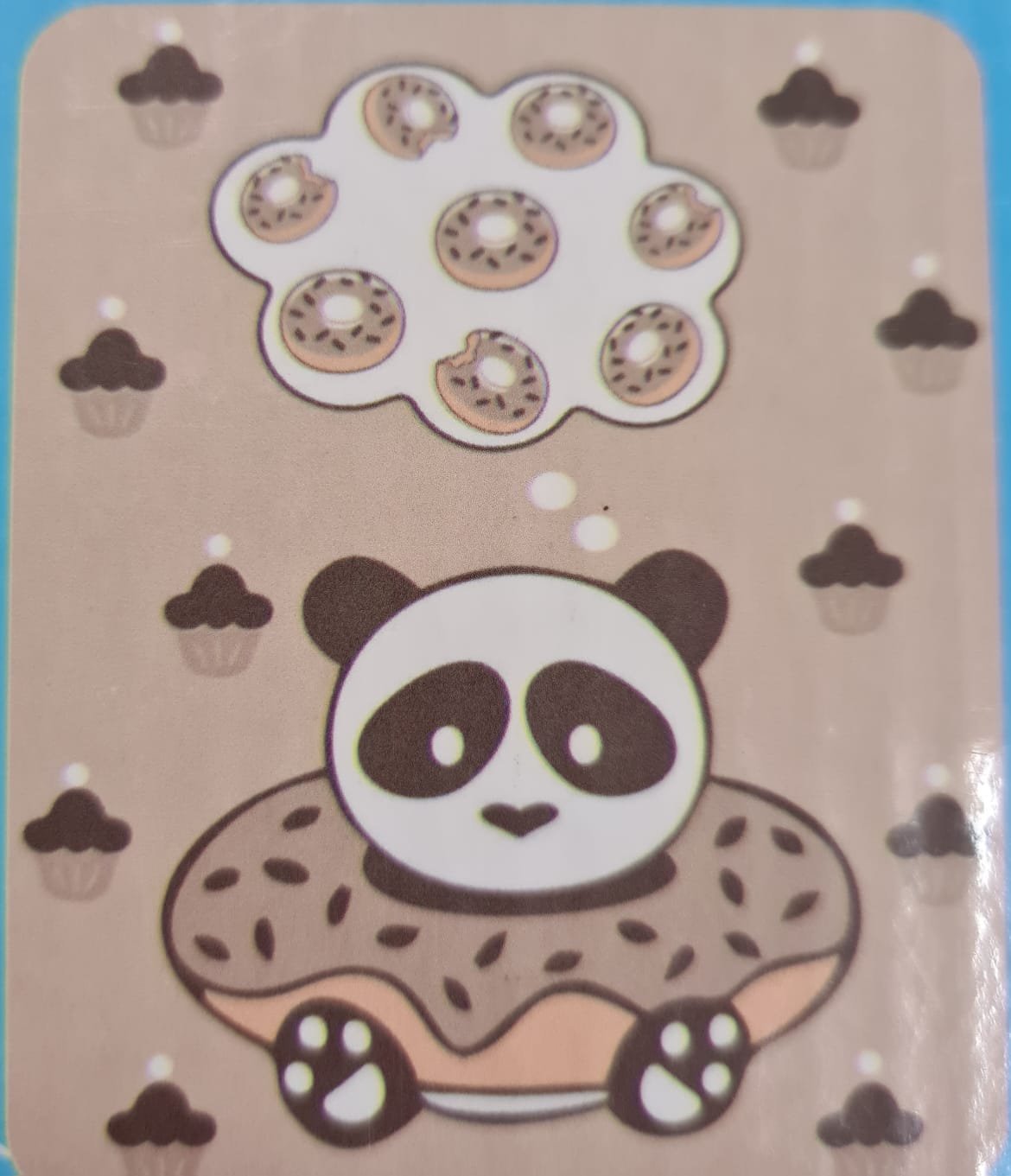 Cobertor Infantil Estampado BABY JOY Panda Bege 90CM X 110CM ...