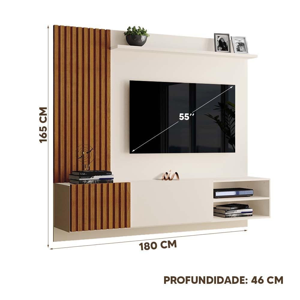 Painel Suspenso para Tv até 55 Polegadas | MadeiraMadeira