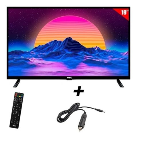 Televisor Tv 12v Digital Led Hdmi Hd Usb Monitor 19" Polegadas Barco ...