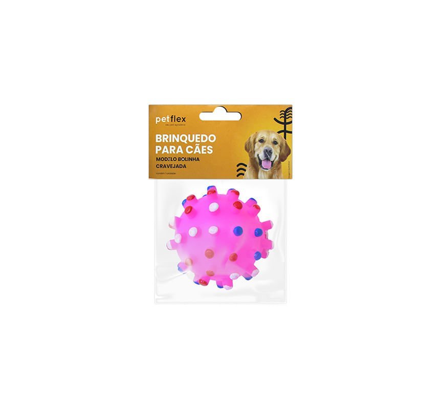 Brinquedo Cao Bolinha C Espin Home Flex Homeflex | MadeiraMadeira