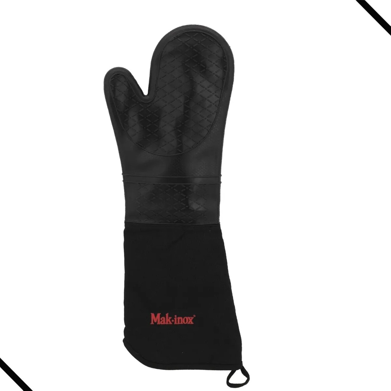 LUVA TERMICA PROFISSIONAL PRETO MAK INOX 2217I | MadeiraMadeira