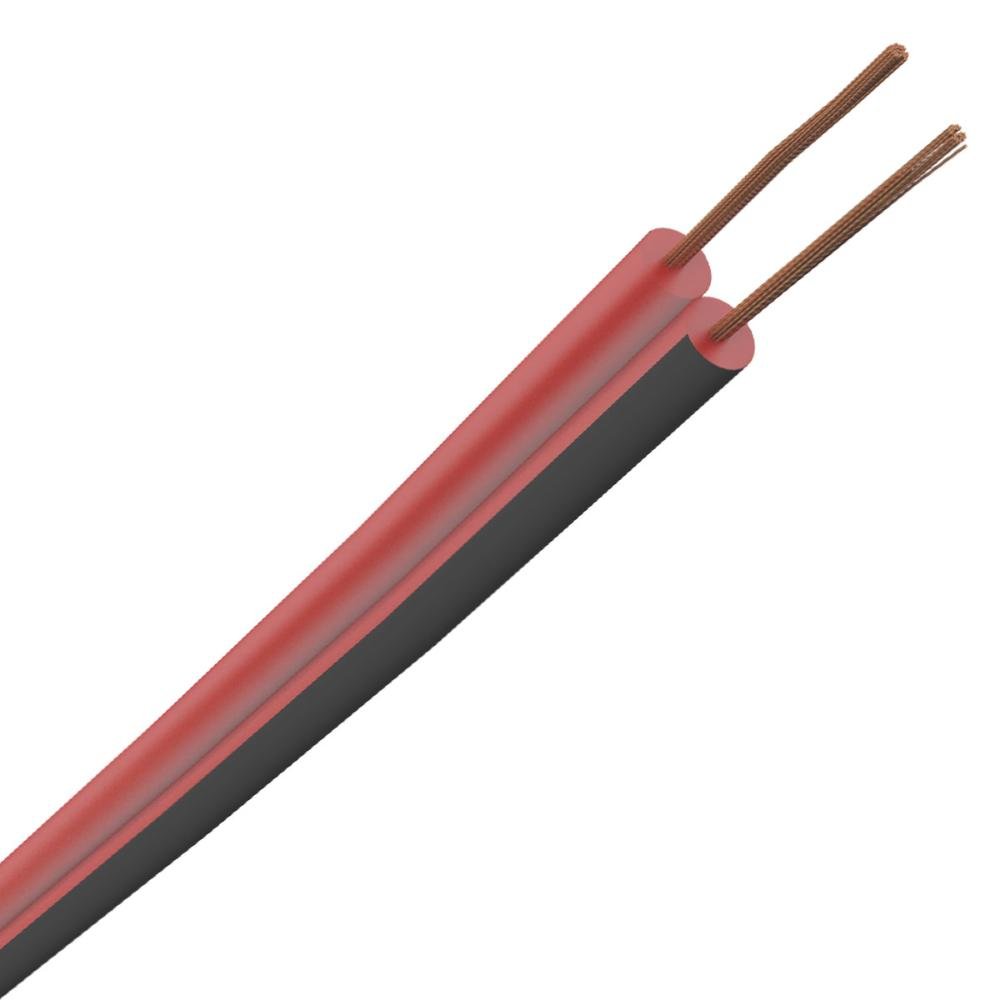 Cabo Paralelo Bicolor 12 2.50mm Preto/vm 100m | MadeiraMadeira