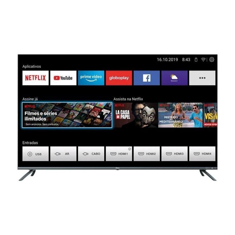 Smart TV Philco 55 Polegadas LED Uhd 4K PTV55G70Sblsg | MadeiraMadeira