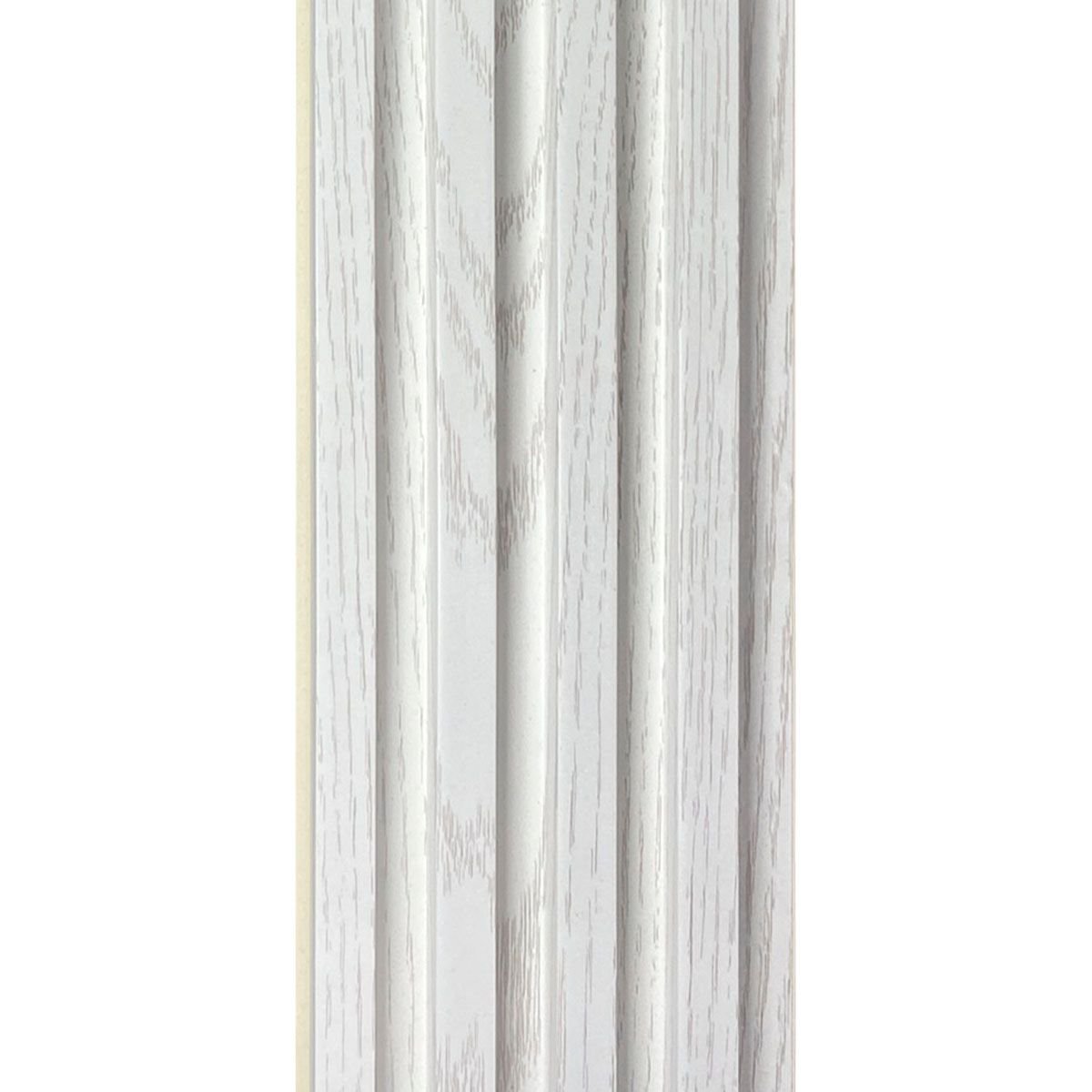 Painel Ripado Wpc Interno Wave Cor: Branco 2,90m X 16cm (0,46m²) Woopo ...