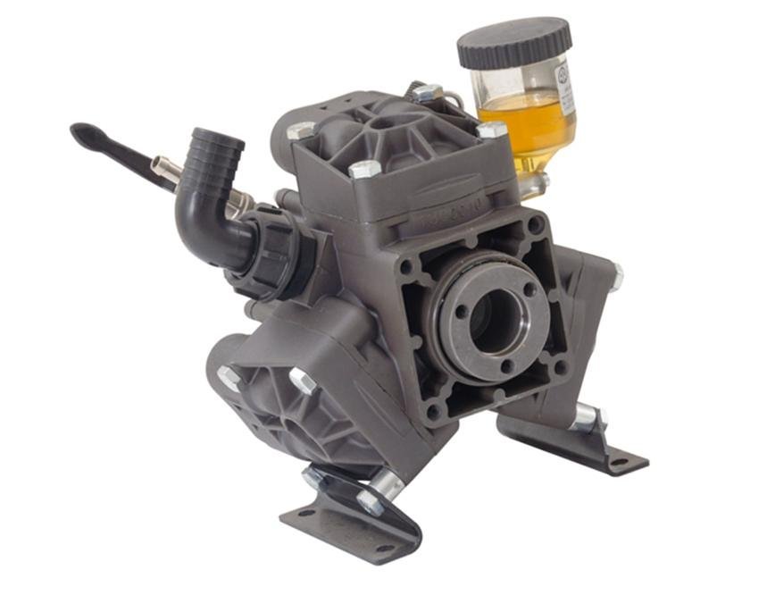 Bomba Ar-503 55 Litros/Min 5,2HP 40Bar 580Psi +B145 550Rpm Flange ...