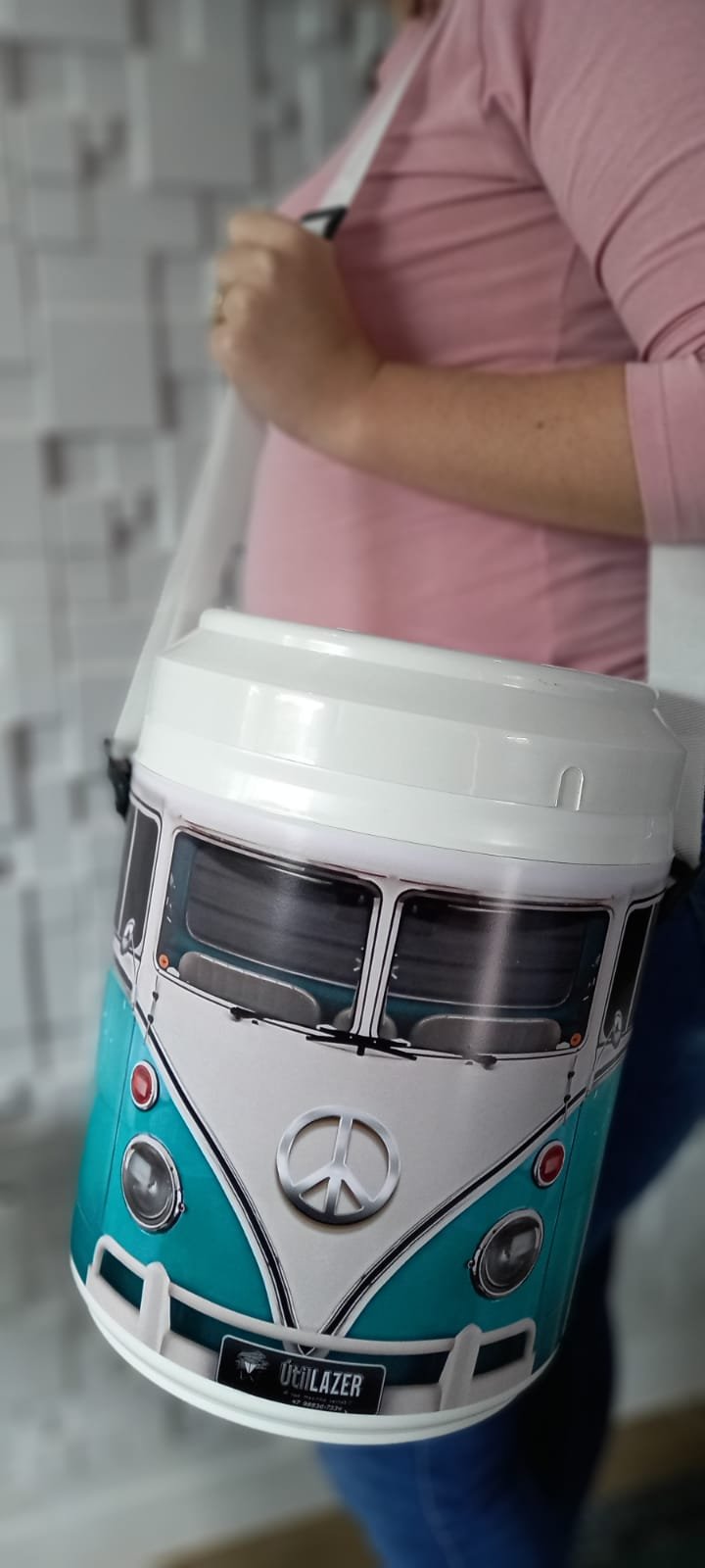 Cooler Térmico Chopeira 12 Latas/8 Litros kombi | MadeiraMadeira