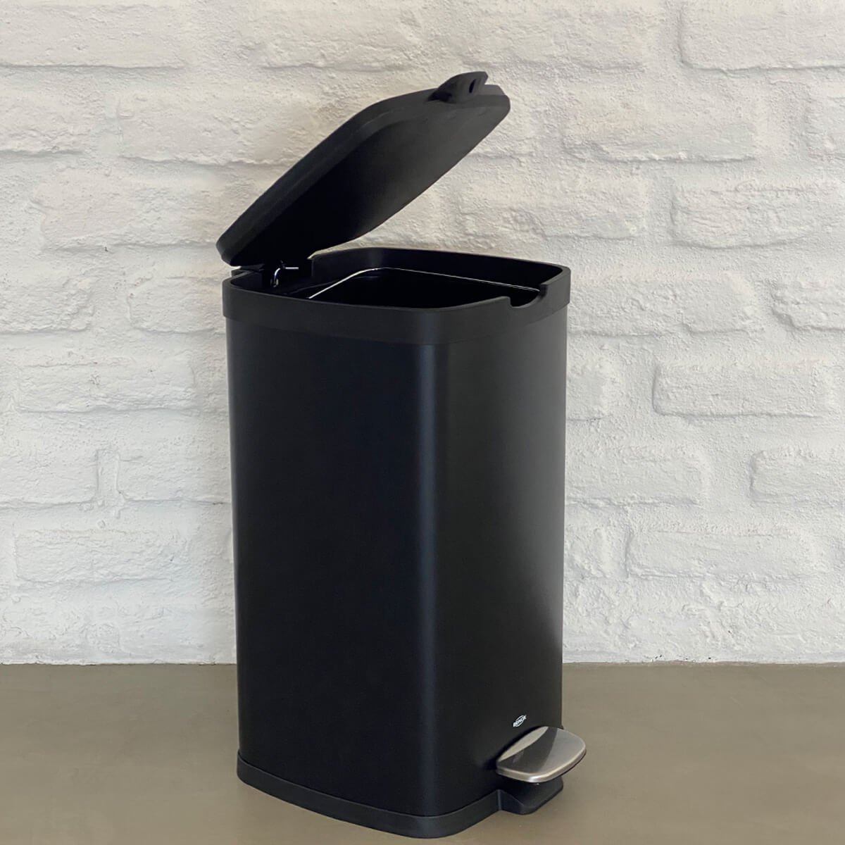 Lixeira 20L de Cozinha Lavanderia com Pedal e Balde Interno com Alça ...