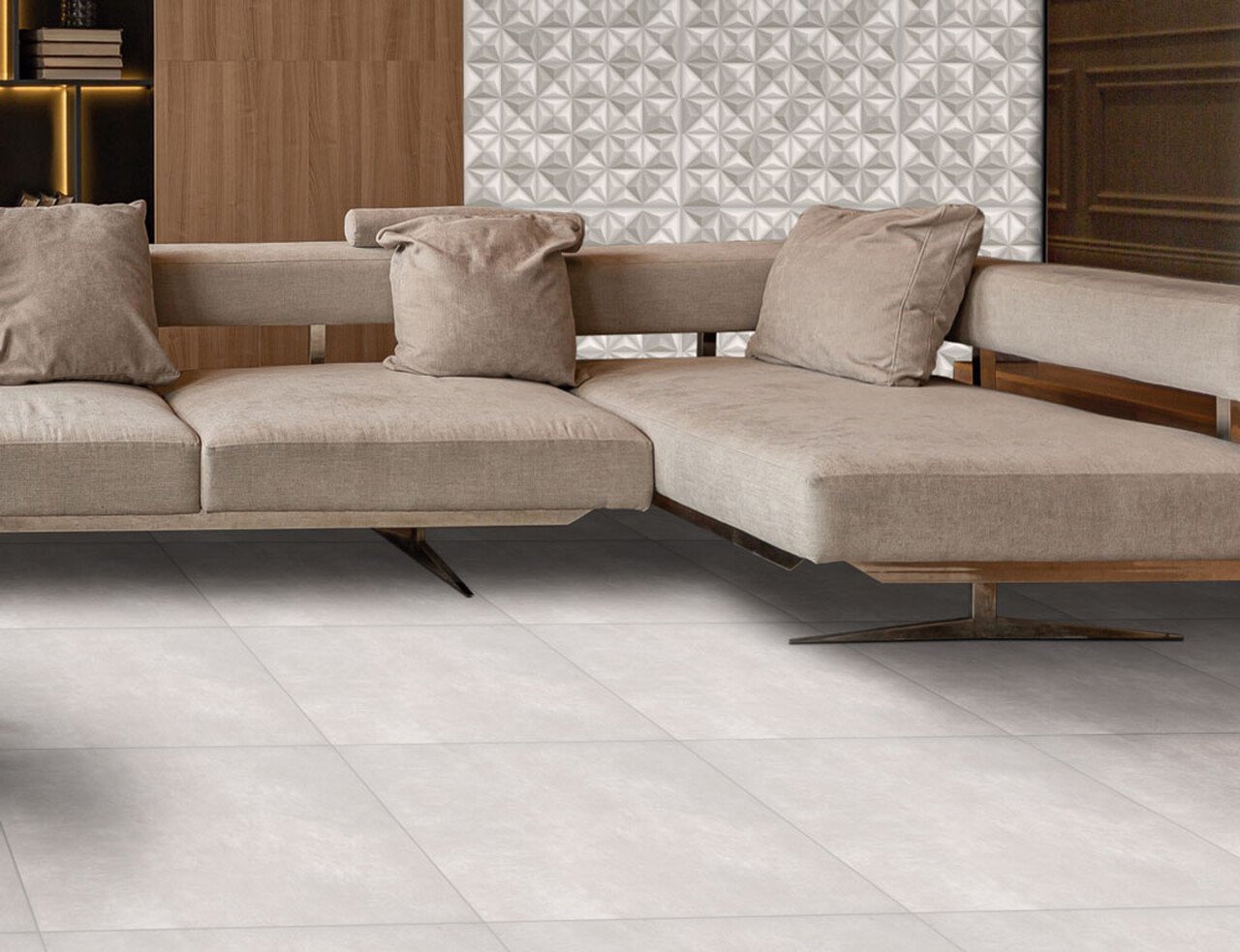 Porcelanato Acetinado 61x61 Cristofoletti Ref 61034 Blend Cx ...