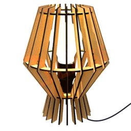 Abajur de Mesa em MDF | MadeiraMadeira