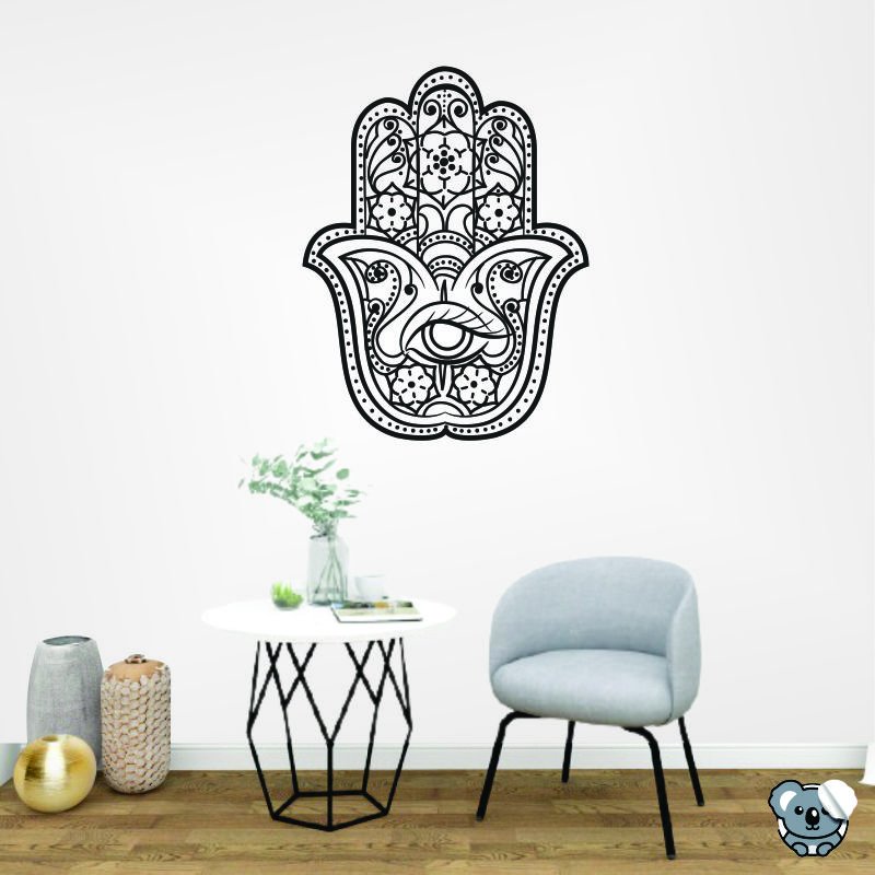 Adesivo de Parede para Sala Hamsá ou Chamsa | MadeiraMadeira