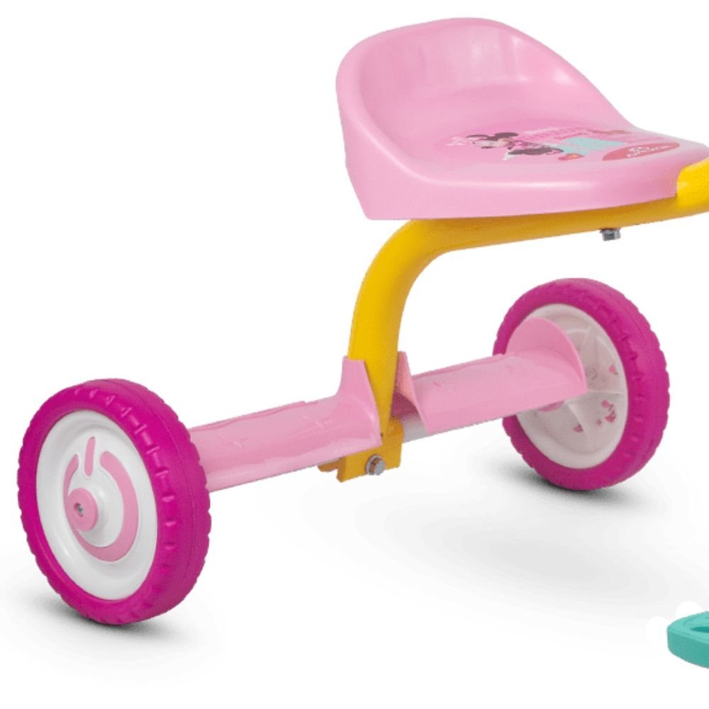 Triciclo de 3 Rodas Infantil Minnie Nathor | MadeiraMadeira