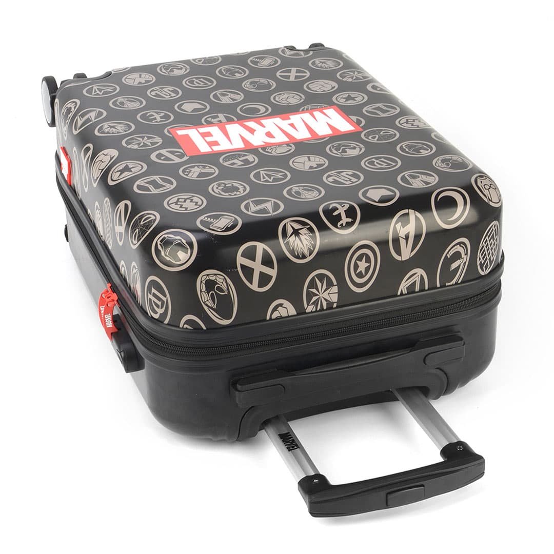 Mala de Viagem Infantil Marvel Preto POLO KING | MadeiraMadeira