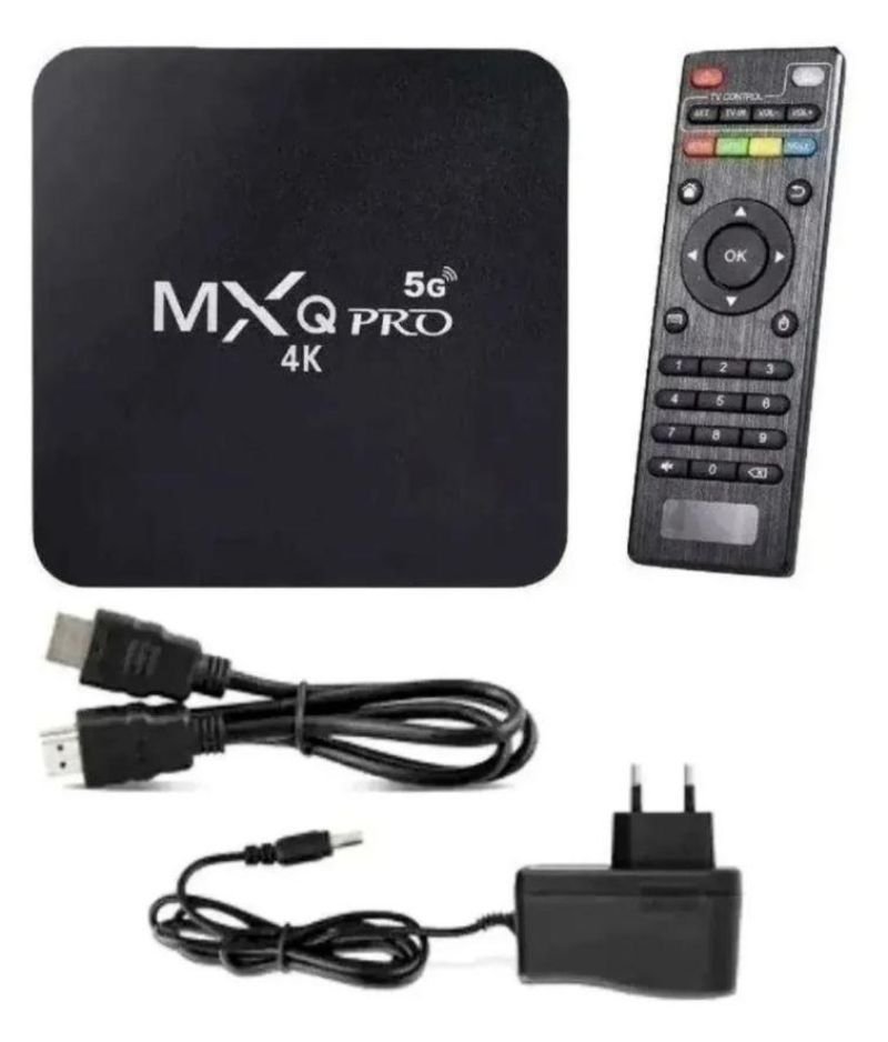 Tv Box Mxq Pro 4k 5g Ultra Hd Android 11.1 Quad Core 128gb + 512gb ...