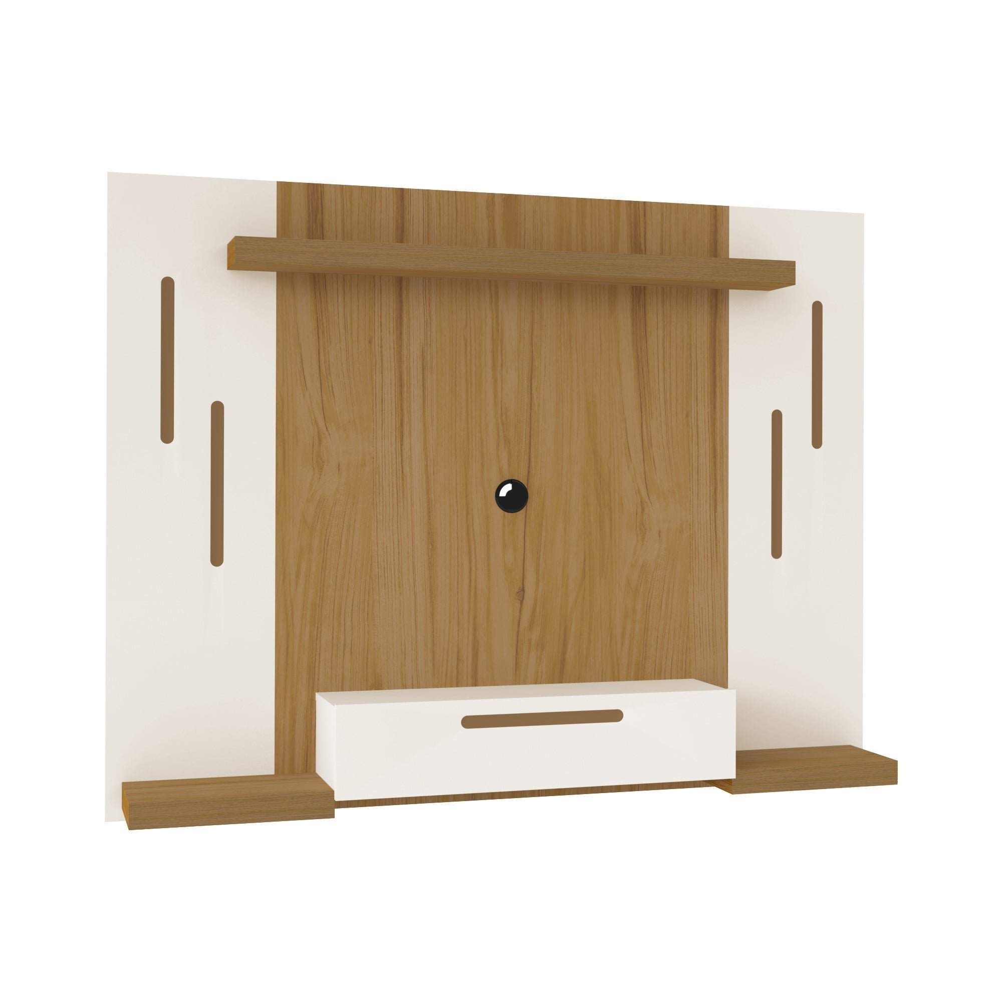 Painel para TV 50 Polegadas 1 Porta 1 Prateleira Cronos Artely ...