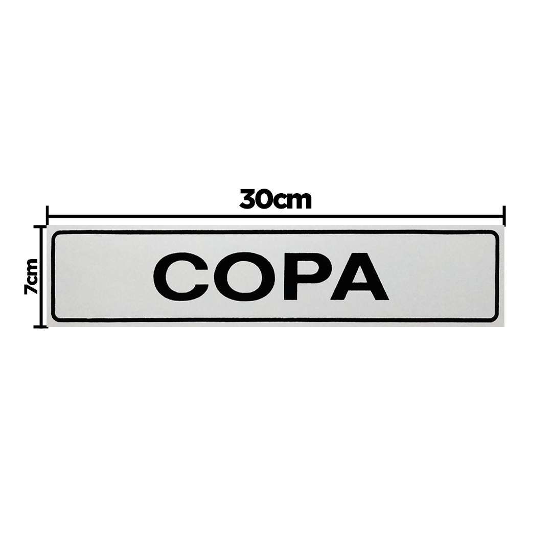 Combo 3 Placas De Sinalização Copa 30x7 Acesso - B-512/1 F9e ...