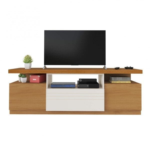 Rack para TV até 55 polegadas 3 Portas Munique Artely | MadeiraMadeira