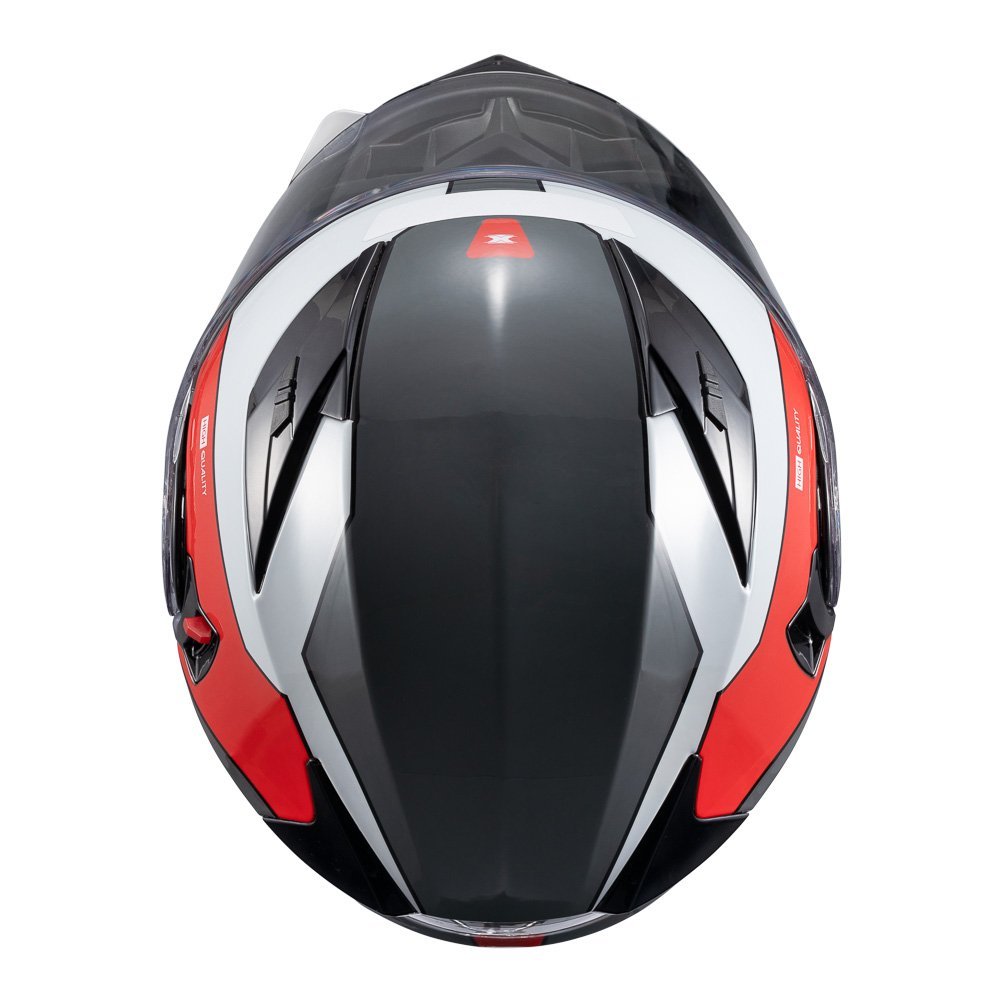 Capacete Texx Escamot Gladiator V3 Reisen Verm Branc 62 | MadeiraMadeira