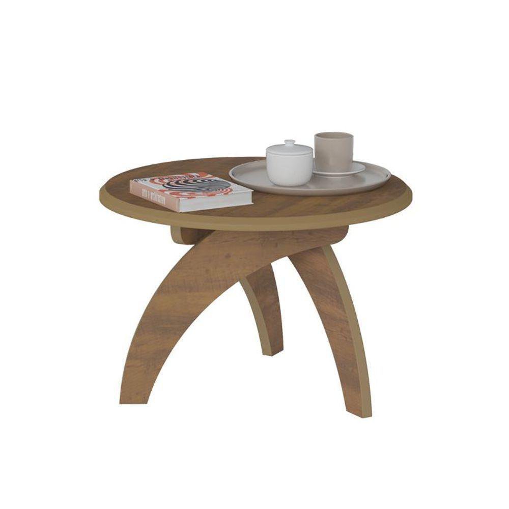 Mesa Centro Jade Cor Pinho - Artery | MadeiraMadeira
