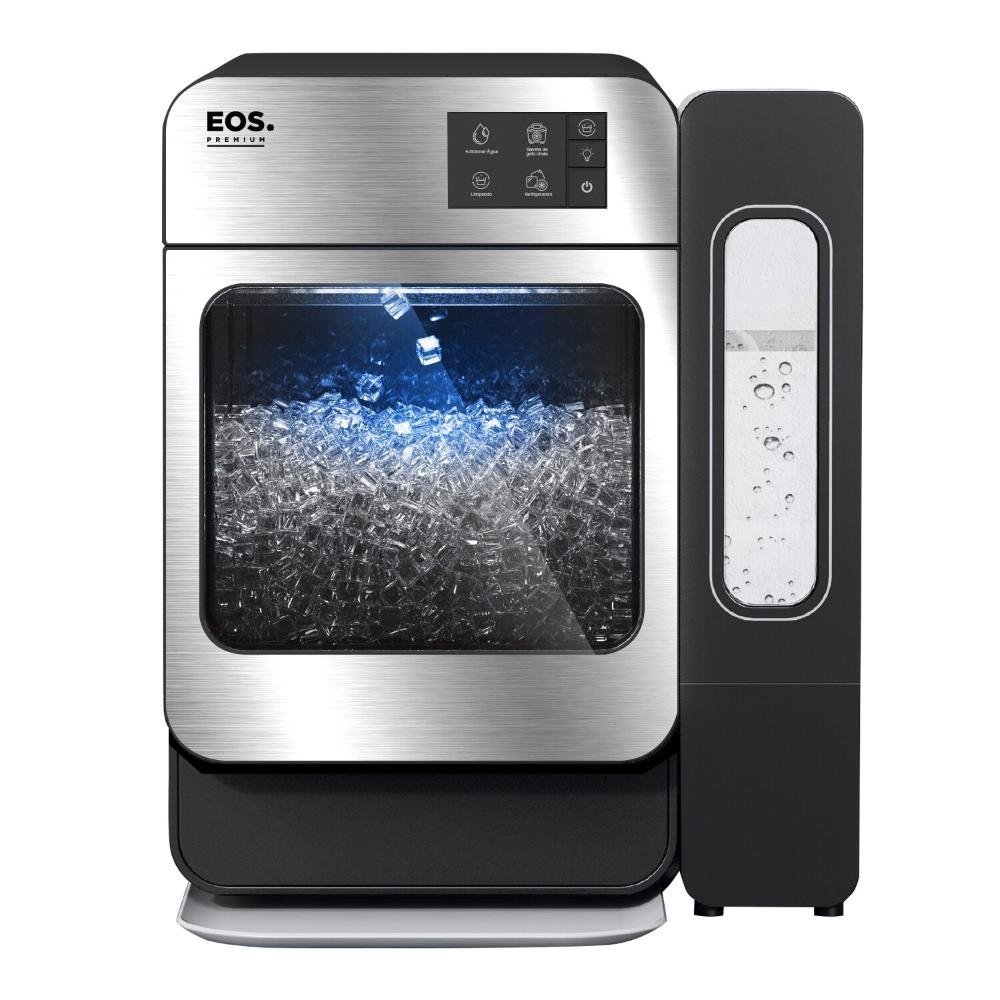 Máquina de Gelo 18kg Eos Ice Cristal Drink com Wi-fi Emg03 110v ...