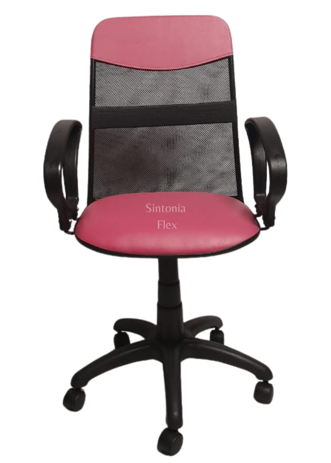 Cadeira Diretor Tela Giratória com Faixa - Mecanismo Relax - Braço Fixo ...