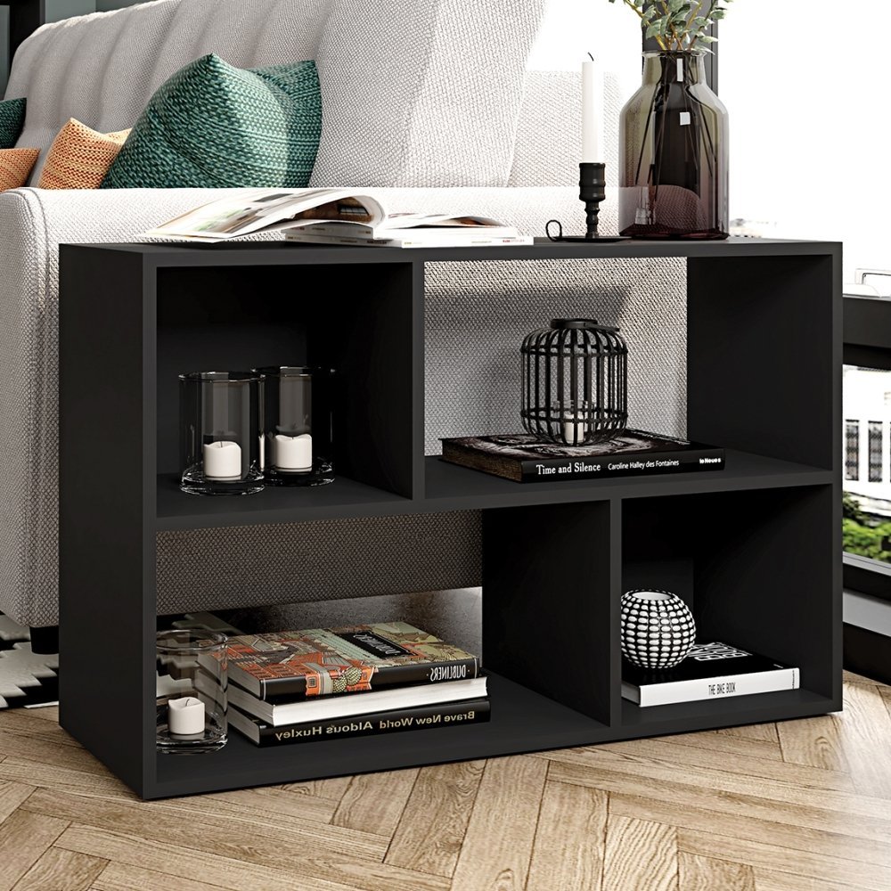 Estante Nicho Havaí Preto | MadeiraMadeira