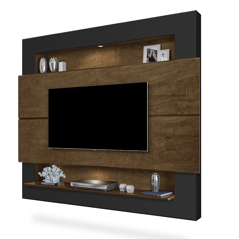Painel Suspenso Riviera 163 com led para TV até 57 Polegadas Luapa ...