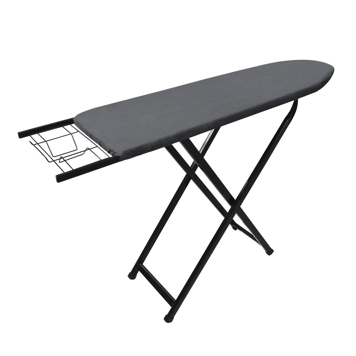 Mesa de Passar Suprema Açomix Preto Tecido Chumbo Metalizado ...