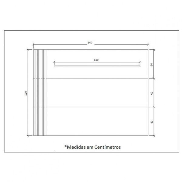 Painel para TV até 50 Polegadas Estilare | MadeiraMadeira