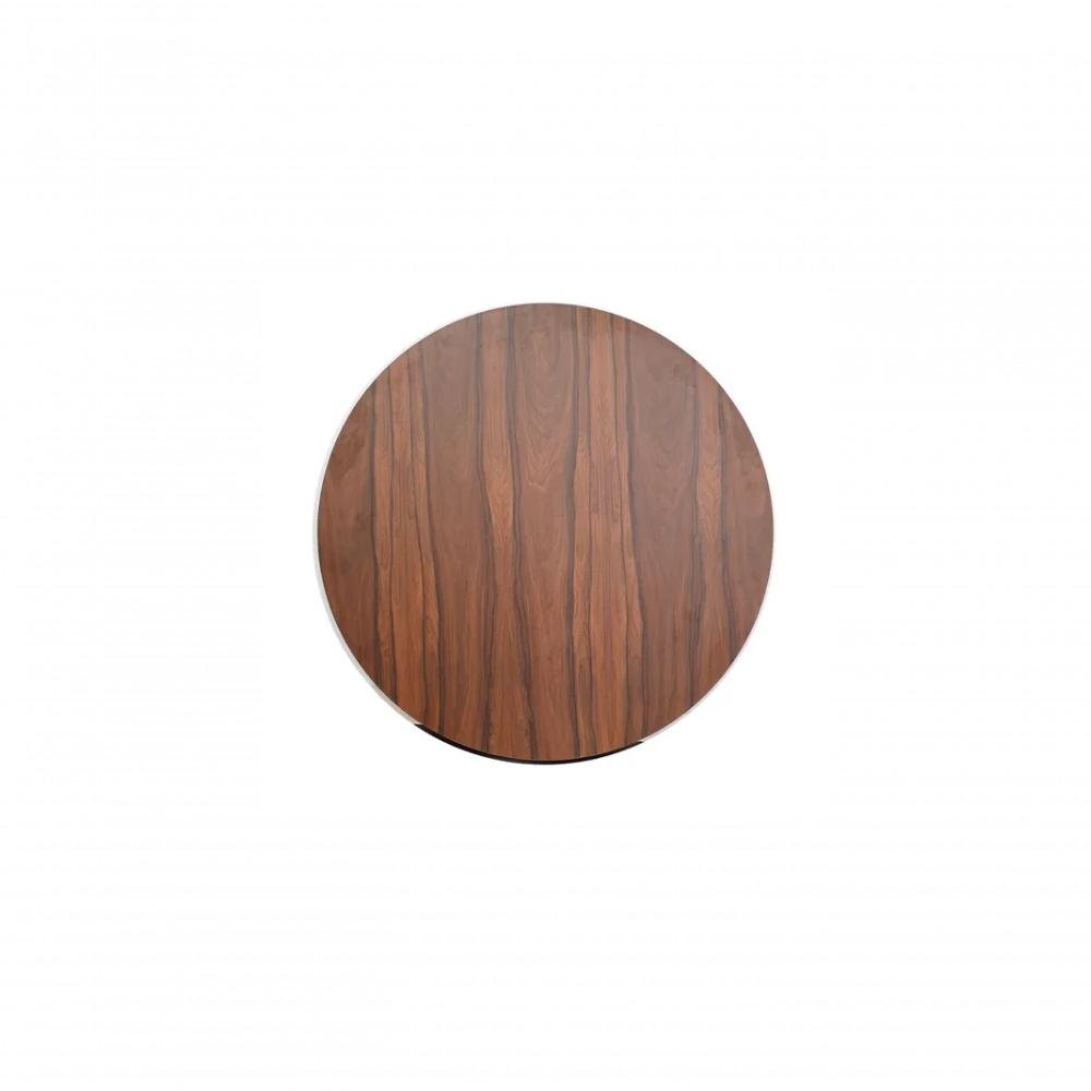 Tampo Em Mdf Redondo 120cm - Imbuia Marrom | MadeiraMadeira