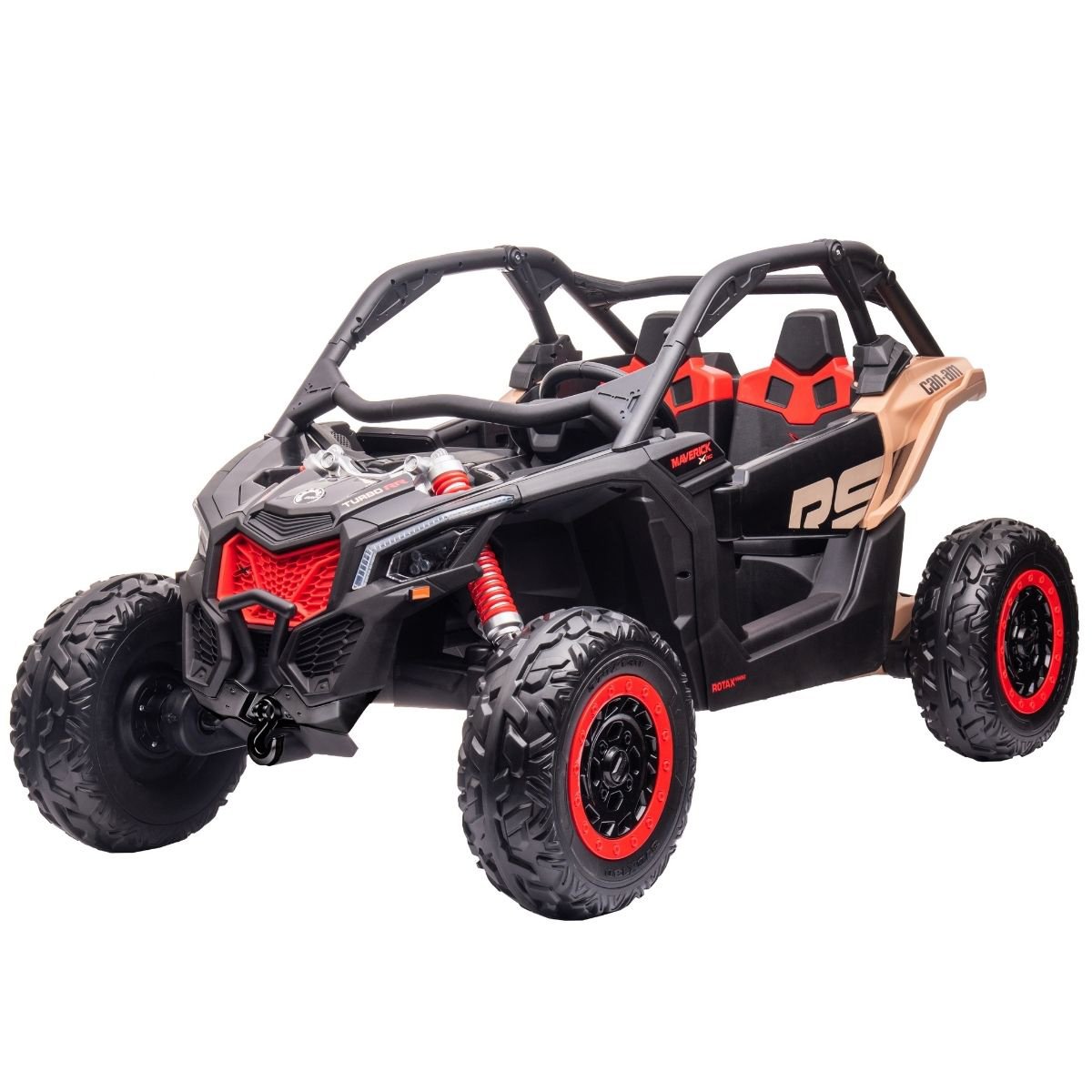 Mini Utv Carro Can Am Maverick Elétrico 12V Infantil Jipe Buggy Led Som ...