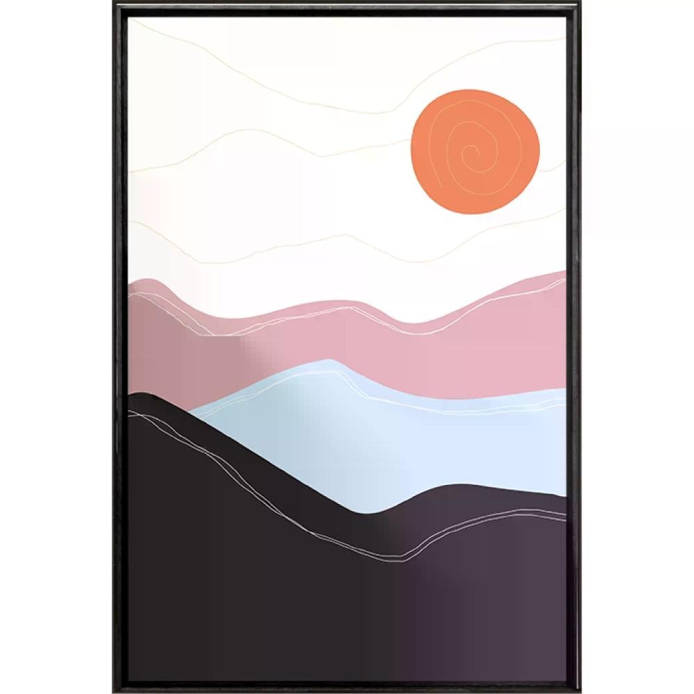 Quadro Vale Geométrico 70x50 - Casa da Moldura | MadeiraMadeira
