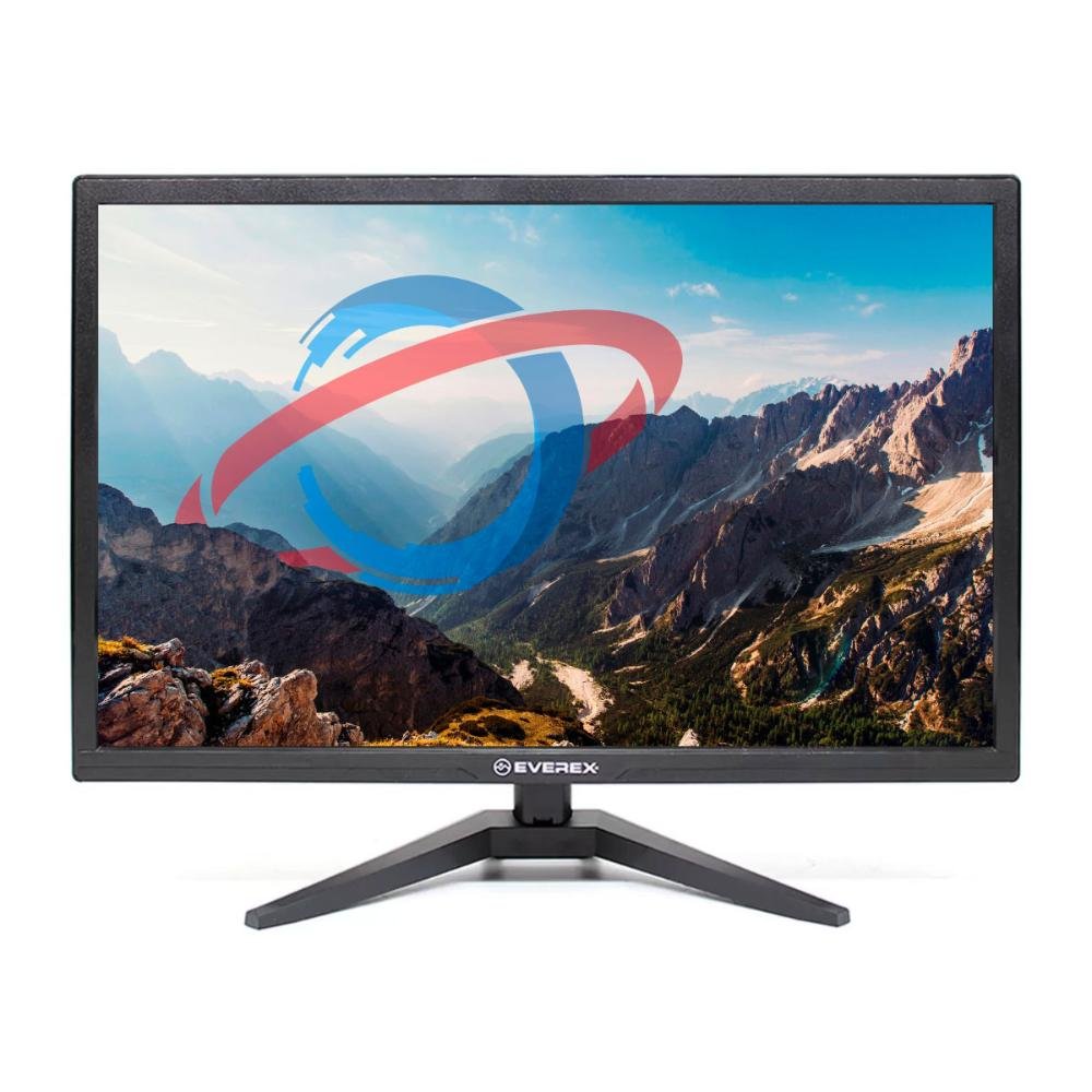 Monitor 19 Everex EVRM191-NS - 1440 x 900 - Widescreen - 60Hz - 5ms ...