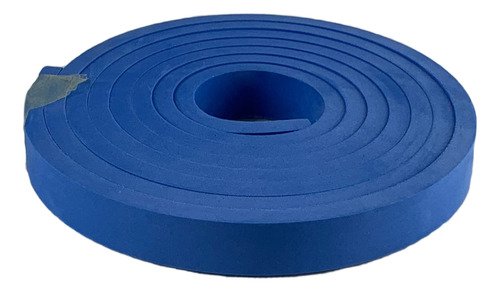 Eva Rodape Acabamento Ripado 2cm Autocolante Azul 2,5m | MadeiraMadeira