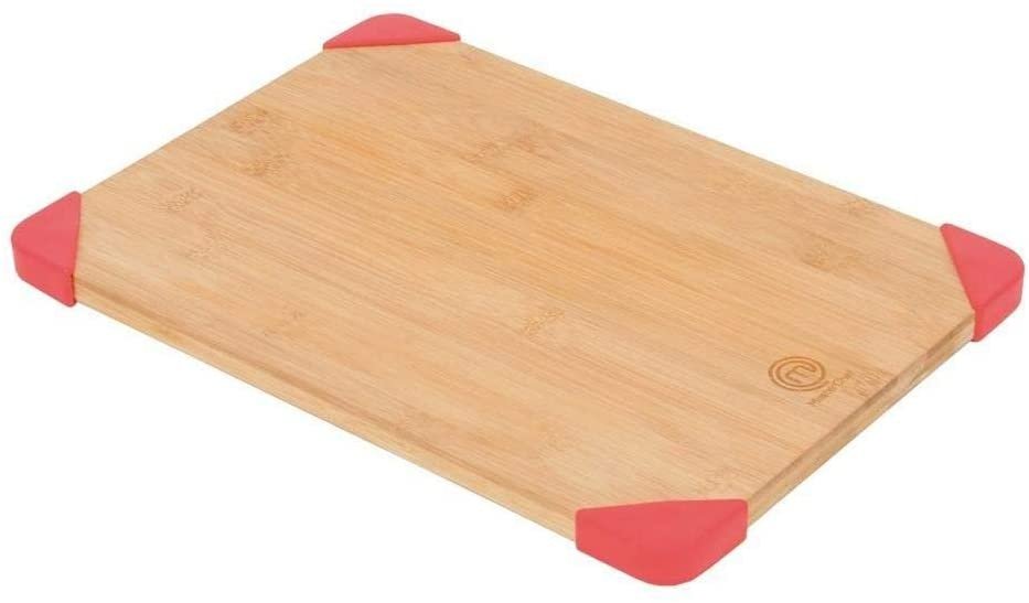 Tábua de Corte Bambu com Silicone - Masterchef | MadeiraMadeira