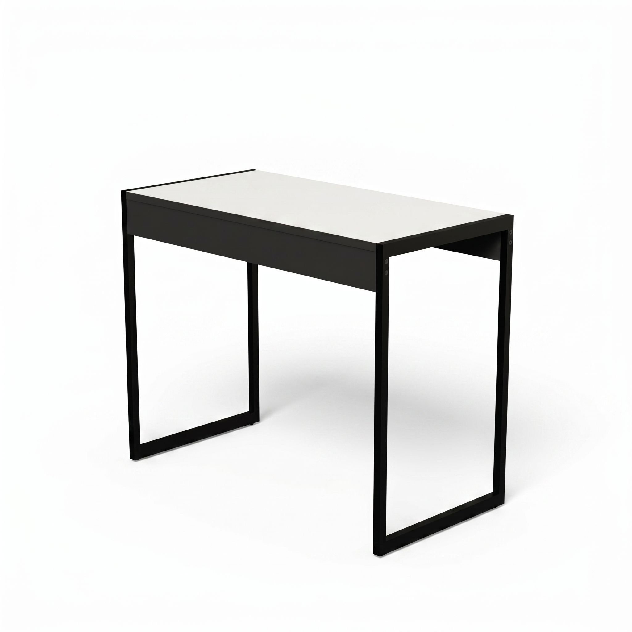 Escrivaninha Artelle 90cm Industrial Base Aço Tampo Mdf Escritório ...