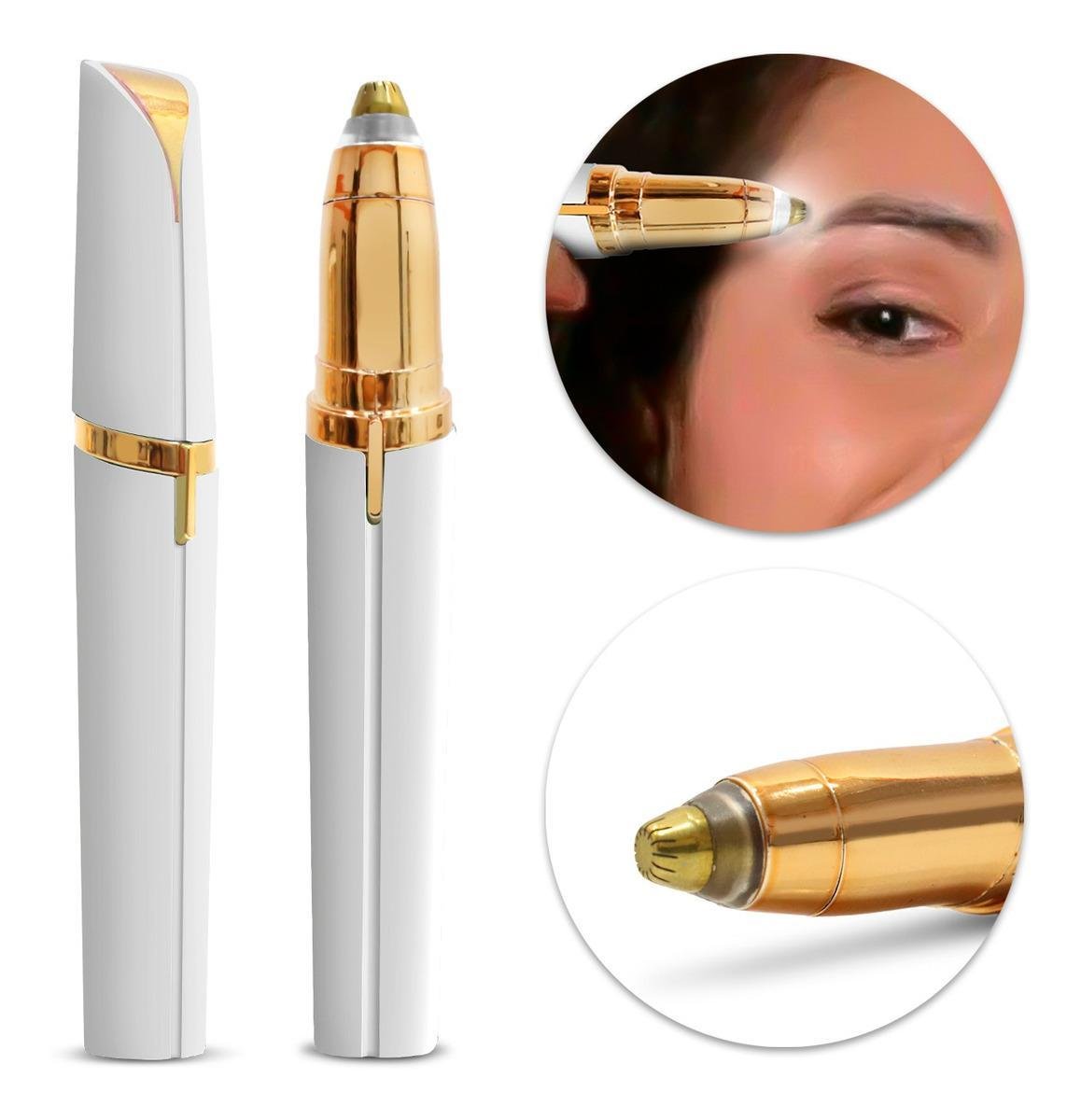 Caneta Depilador Sobrancelha Elétrico Tira Pelos Brc | MadeiraMadeira