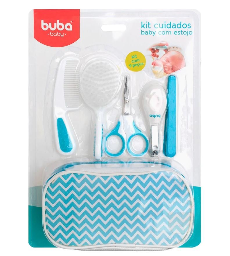 Kit Cuidados Azul - Buba Baby 7285 UN | MadeiraMadeira