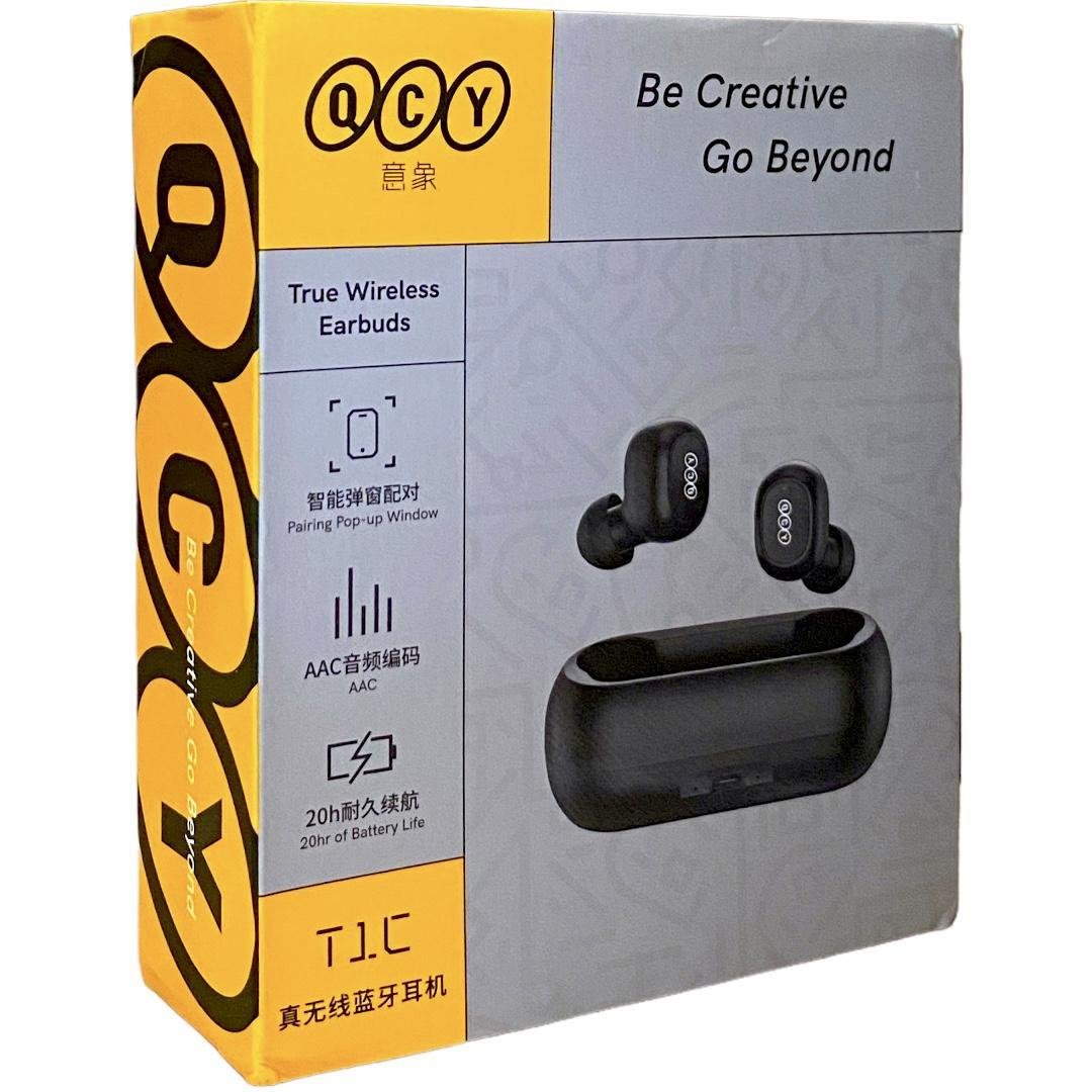 Fone de Ouvido In-ear Bluetooth 5.0 sem Fio Qcy T1c Preto | MadeiraMadeira