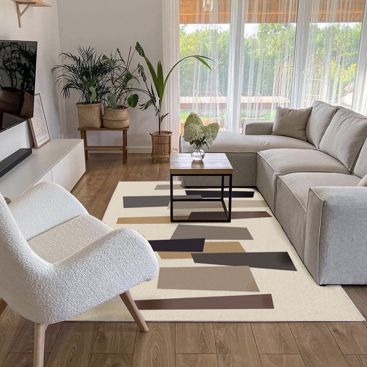 Tapete Bernadine Carmiel Veludo 140x200cm Antiderrapante FASTLAR TAPETE ...