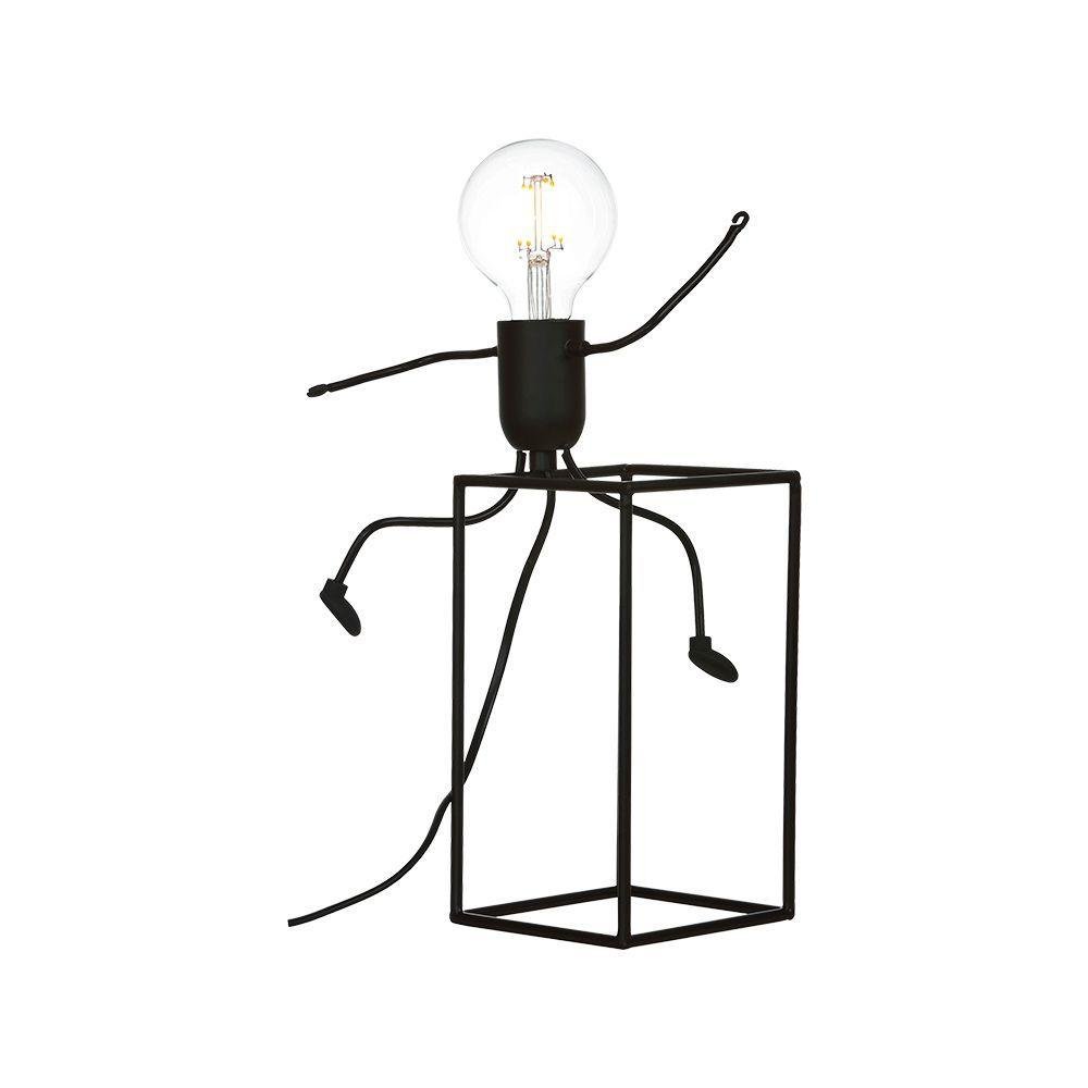 Luminária Abajur Taschibra Happy Preto E27 Bivolt | MadeiraMadeira