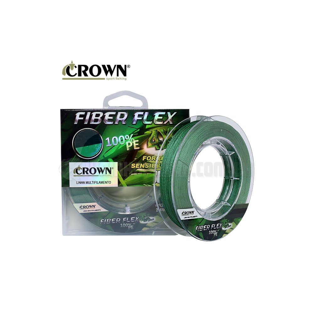 Linha de Pesca Multifilamento Fiber Flex 8X 0.20mm 100m Verde - SSX Multicoisas | MadeiraMadeira