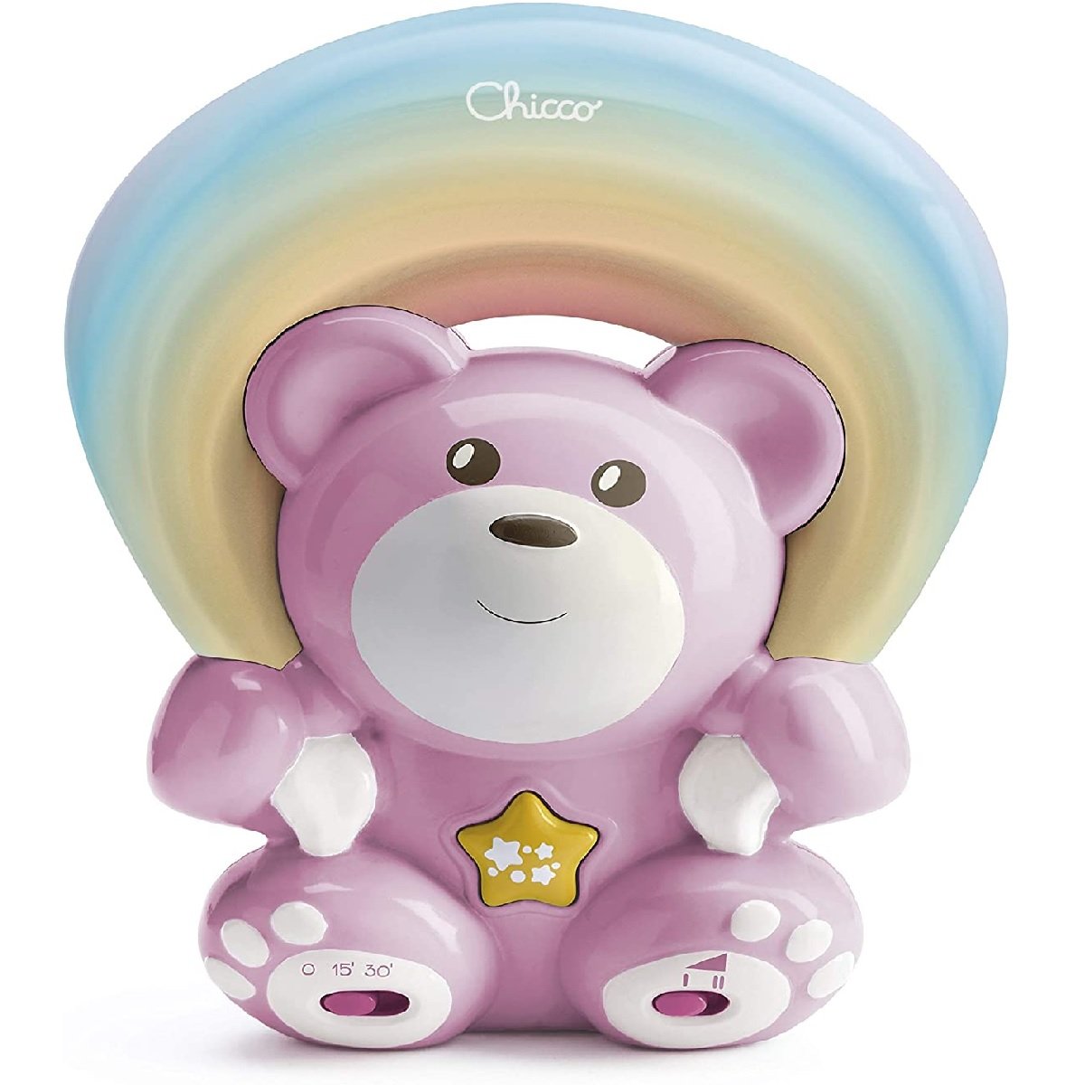 Projetor Infantil Musical Urso Rainbow ROSA Chicco | MadeiraMadeira