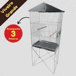 Viveiro Grande Dobrável Nobrega | MadeiraMadeira