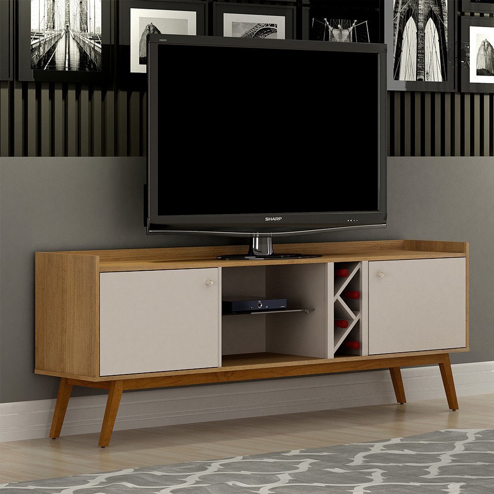 Rack Para TV até 60 Polegadas 2 Porta Rio de Janeiro Valdemóveis | MadeiraMadeira