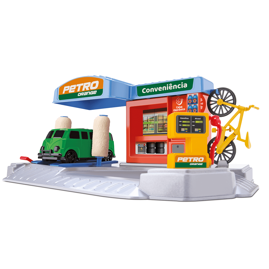 Mini Posto Brinquedo Petro Orange Toys Fusca 3+ Conveniência ...