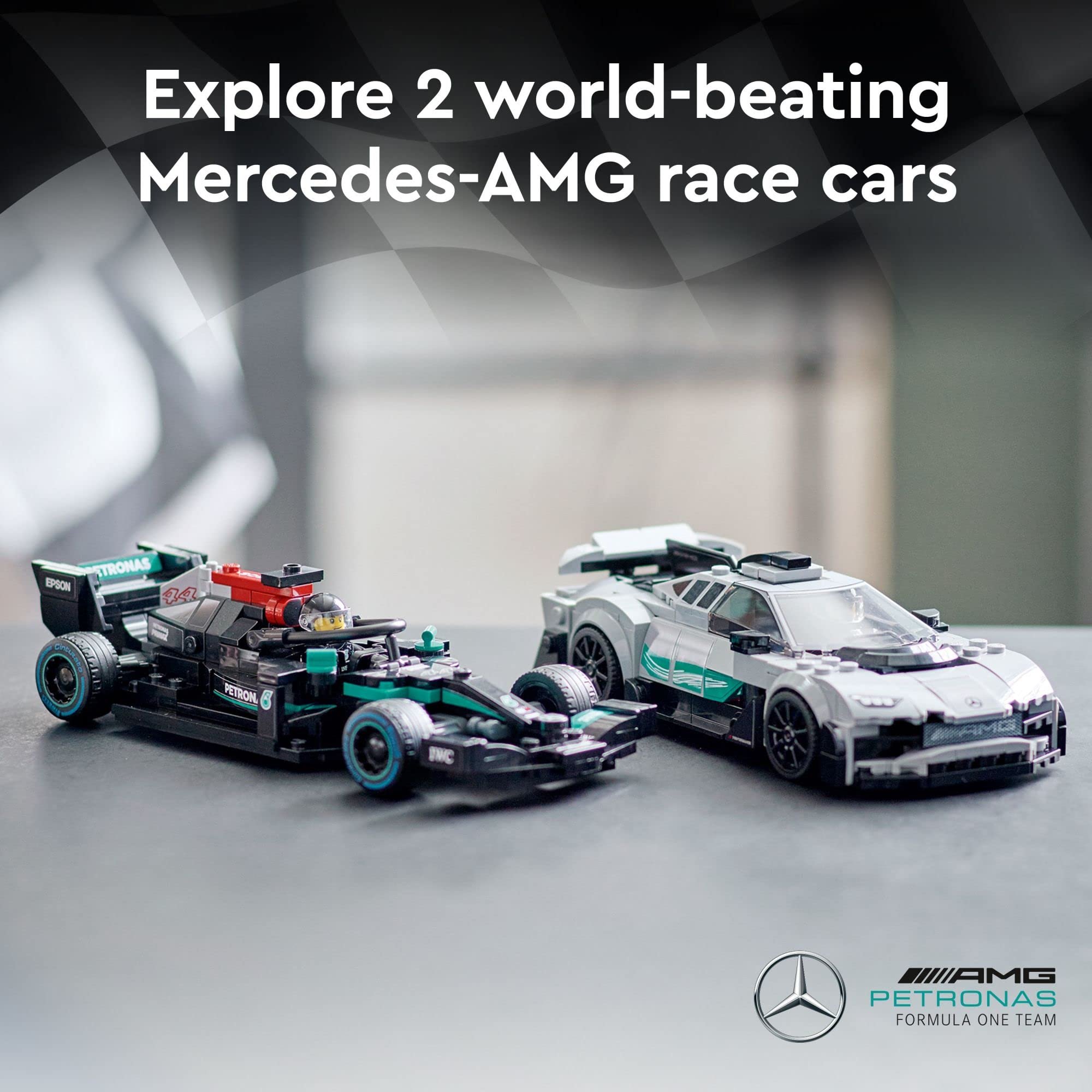 Lego Speed Champions Mercedes-amg F1 W12 & Project One 76909 ...